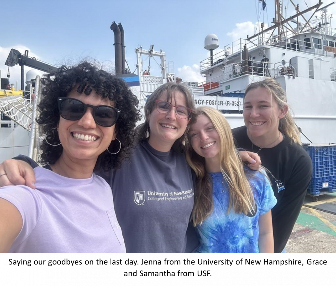Unforgettable Times aboard the NOAA ship, Nancy Foster - COMIT